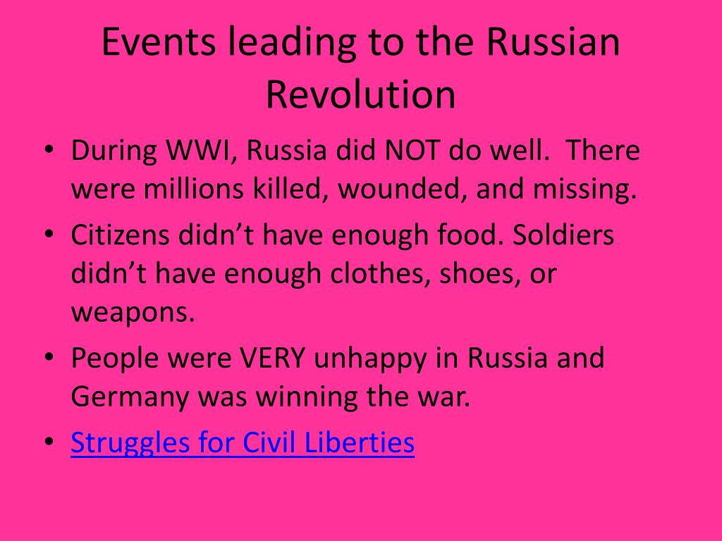 PPT - The Aftermath of WWI, the Russian Revolution & the Treaty of ...