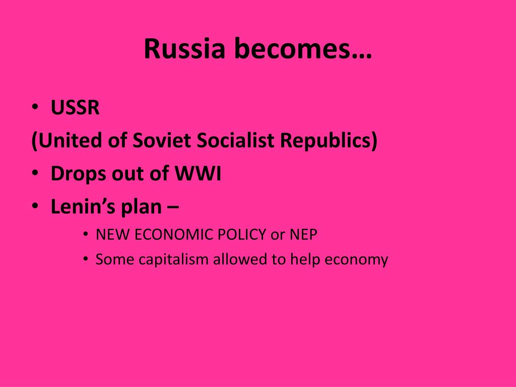 PPT - The Aftermath of WWI, the Russian Revolution & the Treaty of ...