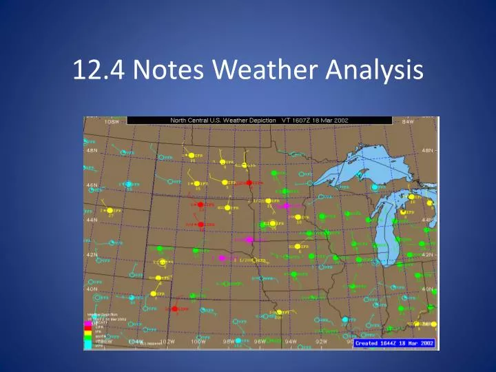 PPT - 12.4 Notes Weather Analysis PowerPoint Presentation, free ...