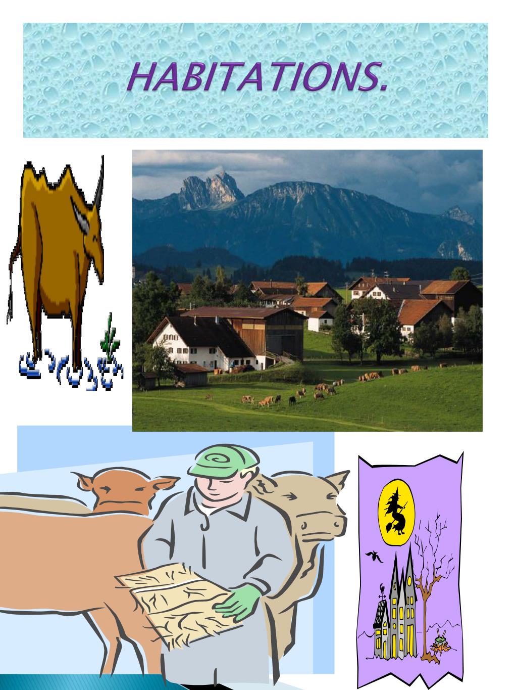 PPT - To give students information about animals fo od ,their ...