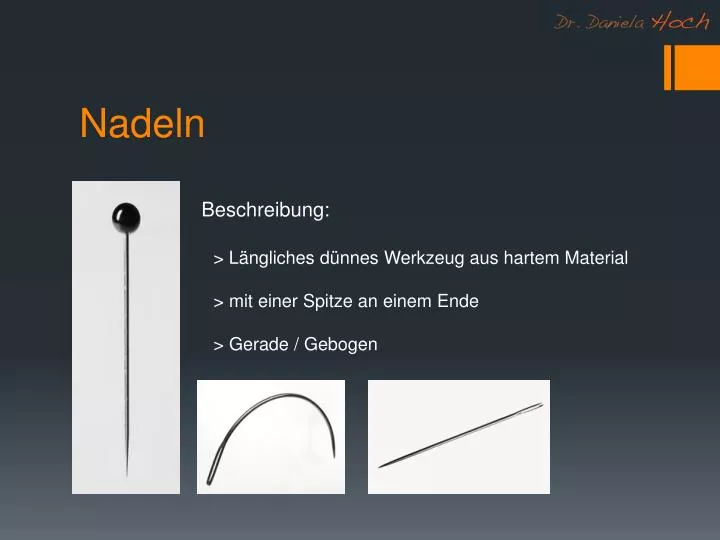 PPT - Nadeln PowerPoint Presentation, free download - ID:2779620