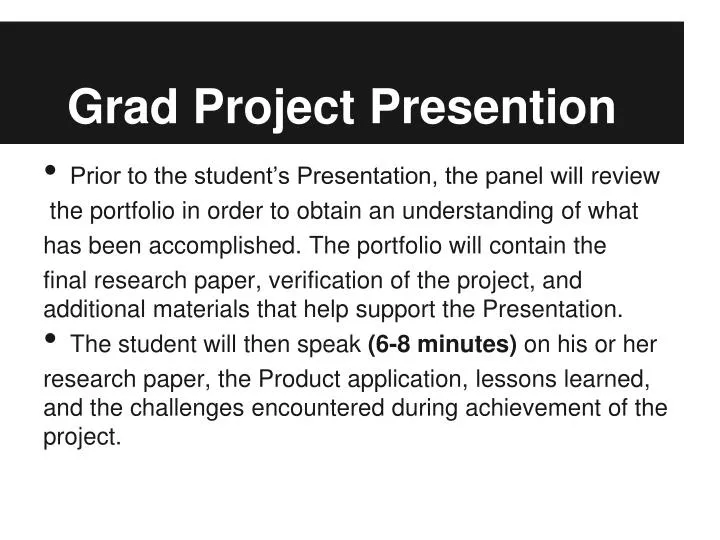 PPT - Grad Project Presention PowerPoint Presentation, free download ...
