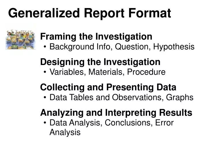 PPT - Generalized Report Format PowerPoint Presentation, free download ...