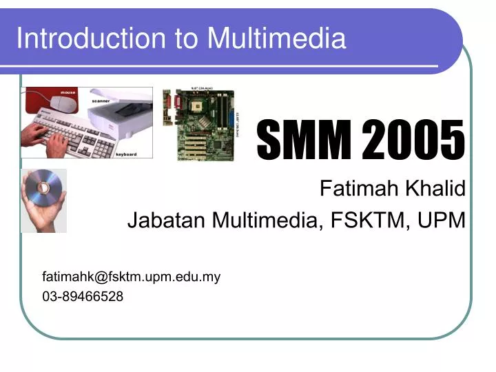 PPT - Introduction to Multimedia PowerPoint Presentation, free download ...