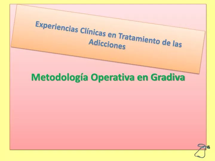 PPT - Metodología Operativa en Gradiva PowerPoint Presentation, free ...