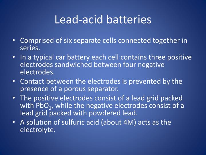 PPT - Cells and Batteries PowerPoint Presentation - ID:2780960