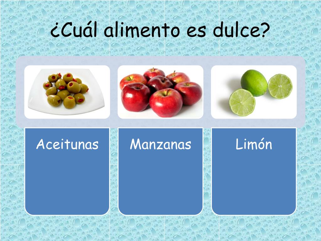 PPT - El sentido del gusto y los sabores PowerPoint Presentation, free ...