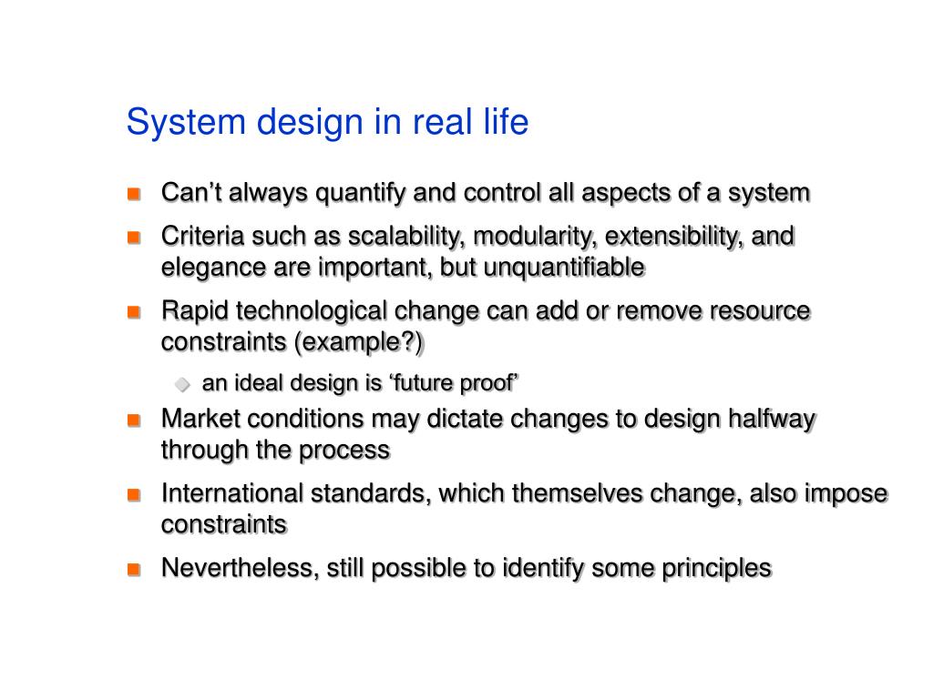 PPT - System Design PowerPoint Presentation, free download - ID:2781755