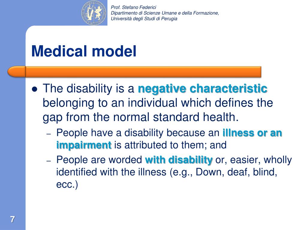 PPT - Psicologia del funzionamento individuale, della disabilità e ...