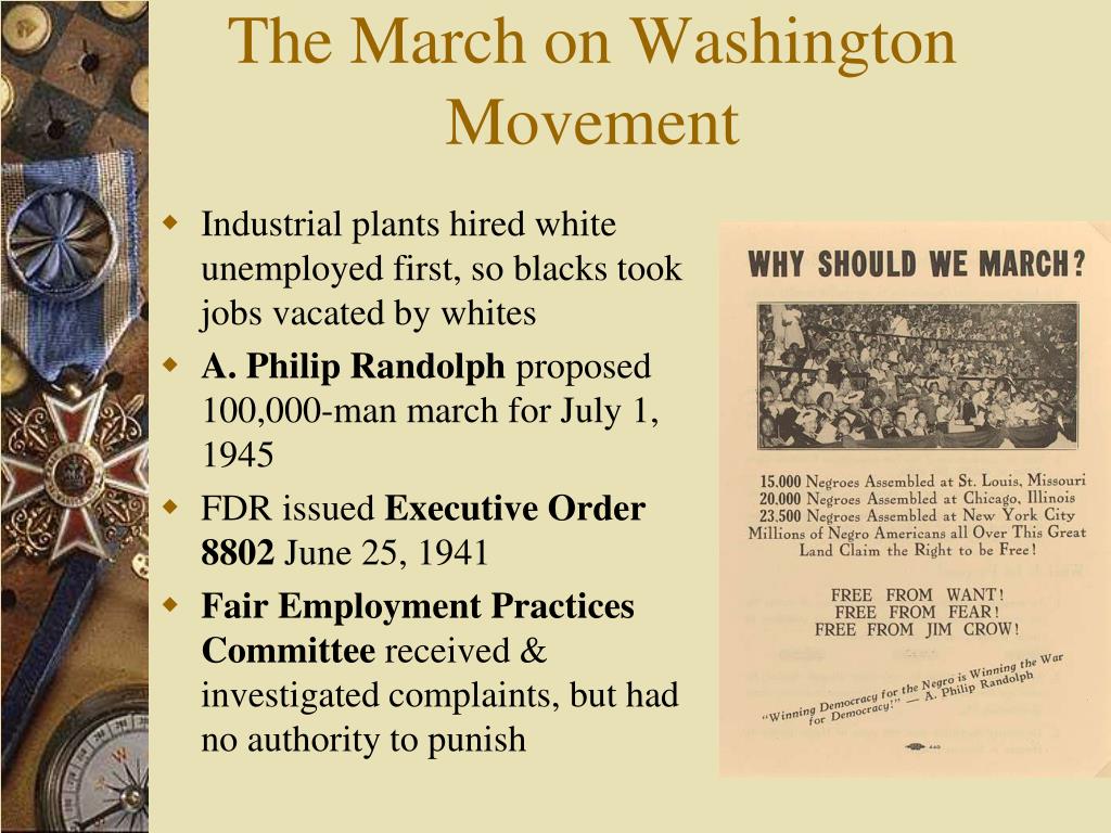 PPT - African Americans in World War II: Origins of the Civil Rights ...