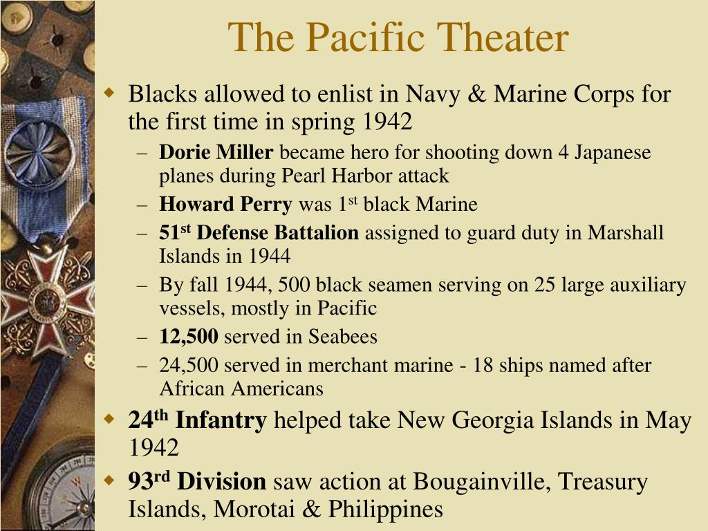 PPT - African Americans in World War II: Origins of the Civil Rights ...