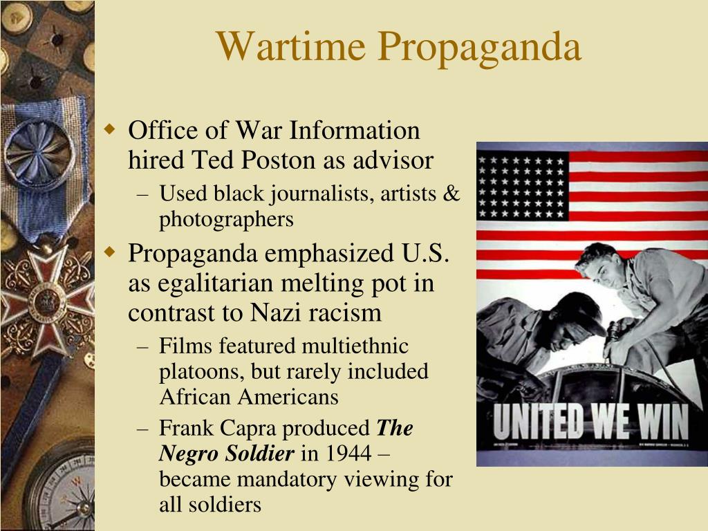 PPT - African Americans in World War II: Origins of the Civil Rights ...