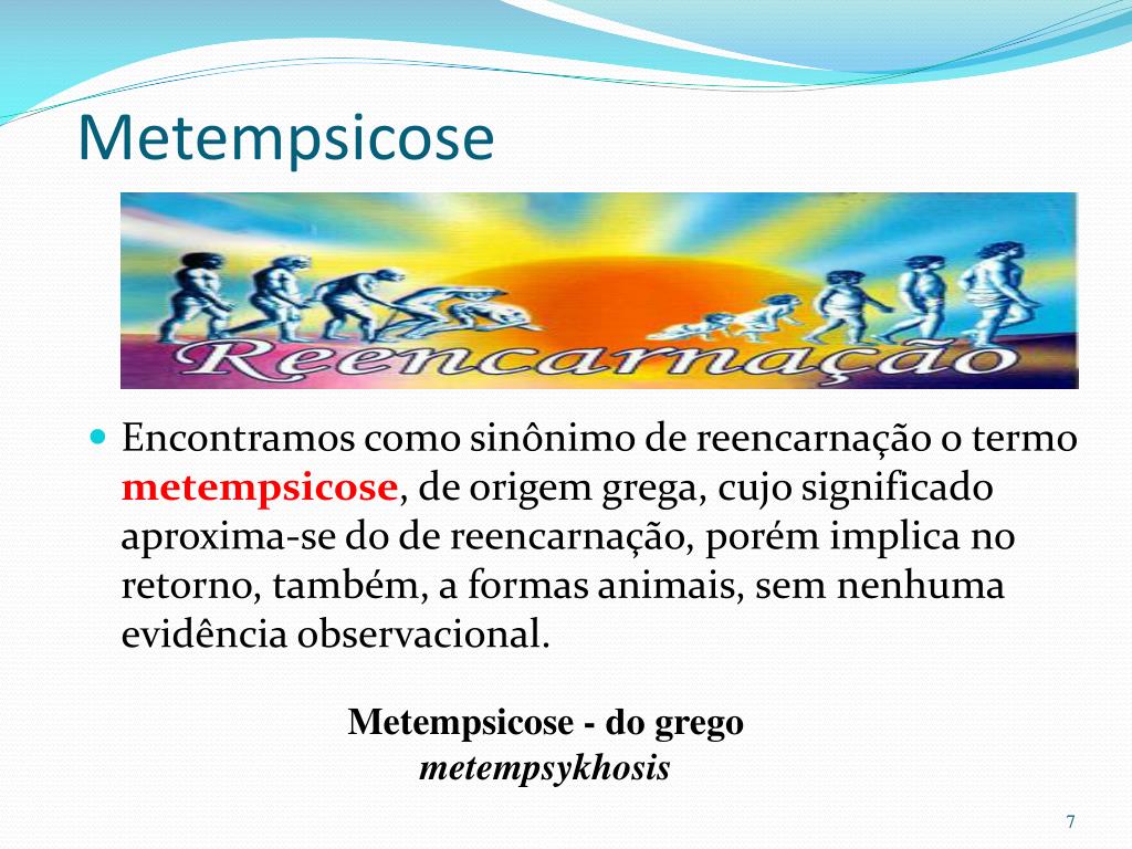 PPT - CICLO I REINCARNAÇÃO & CIÊNCIA PowerPoint Presentation - ID:2782530