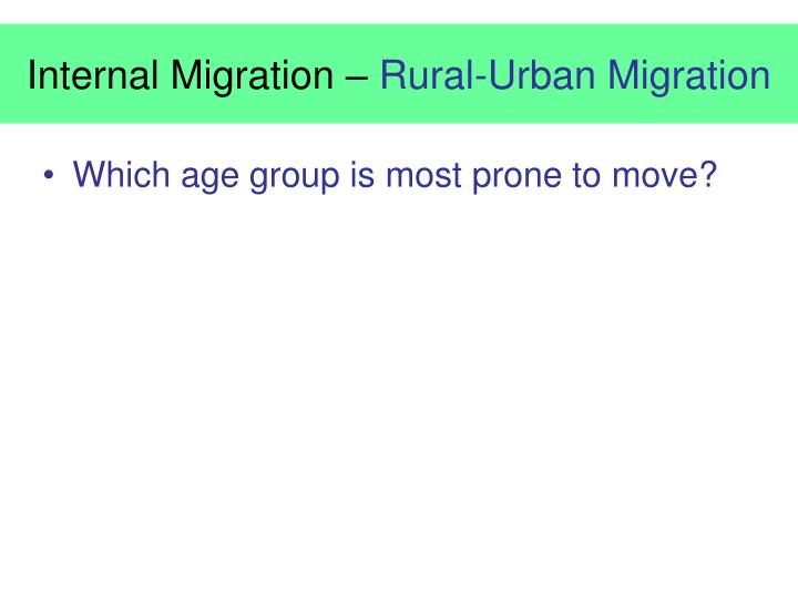 PPT - MIGRATION PowerPoint Presentation - ID:2783282