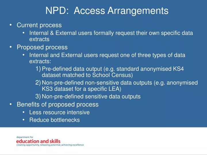 PPT - NPD: Access Arrangements PowerPoint Presentation, free download ...