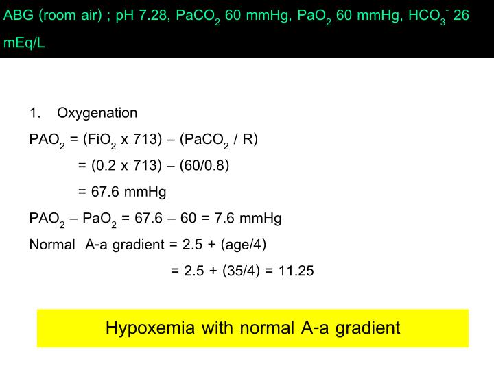 PPT - Arterial Blood Gas Interpretation PowerPoint Presentation - ID ...
