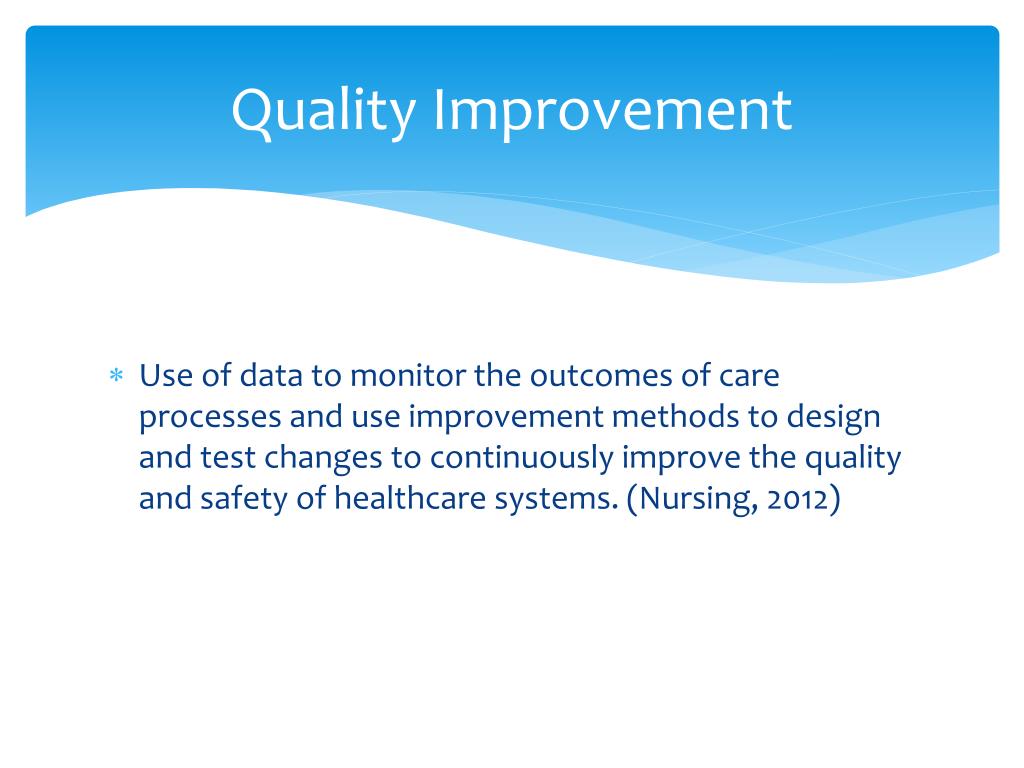 PPT - Quality and Safety Education for Nurses (QSEN) PowerPoint ...