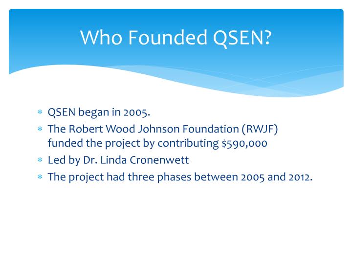 PPT - Quality and Safety Education for Nurses (QSEN) PowerPoint ...