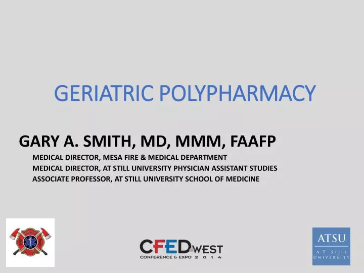 PPT - GERIATRIC POLYPHARMACY PowerPoint Presentation, free download ...