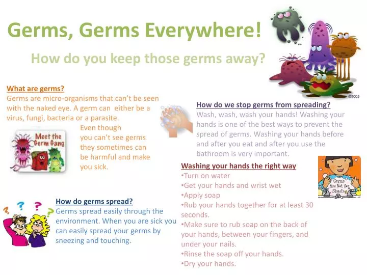 PPT - Germs, Germs Everywhere! PowerPoint Presentation, free download ...
