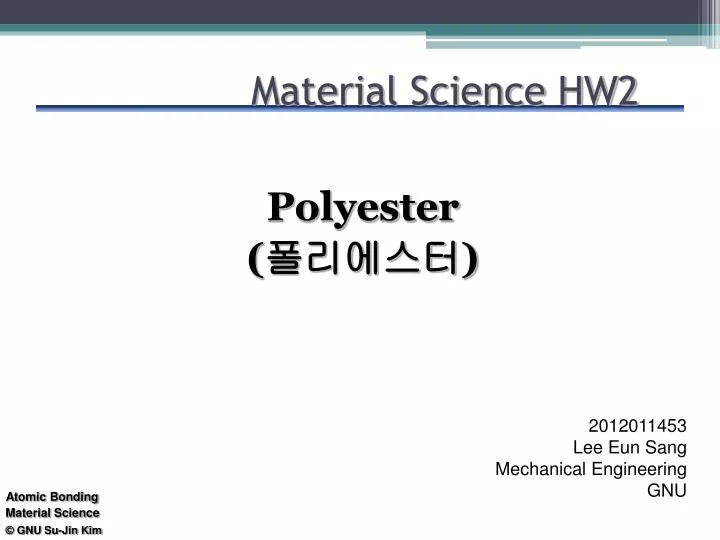 PPT - Material Science HW2 PowerPoint Presentation, free download - ID:2785537