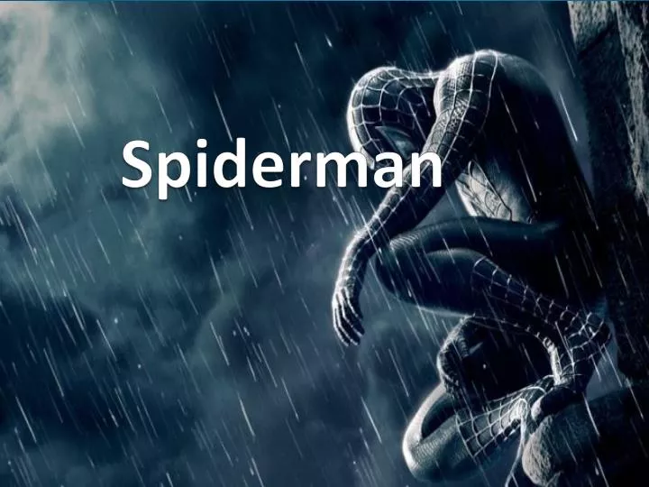 PPT - Spiderman PowerPoint Presentation, free download - ID:2785630