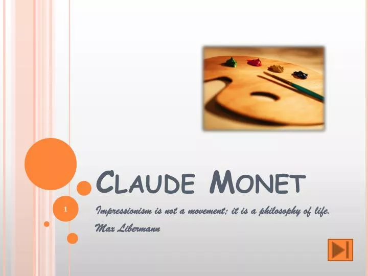 PPT - Claude Monet PowerPoint Presentation, free download - ID:2785696