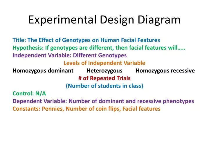 PPT - Experimental Design Diagram PowerPoint Presentation, free ...