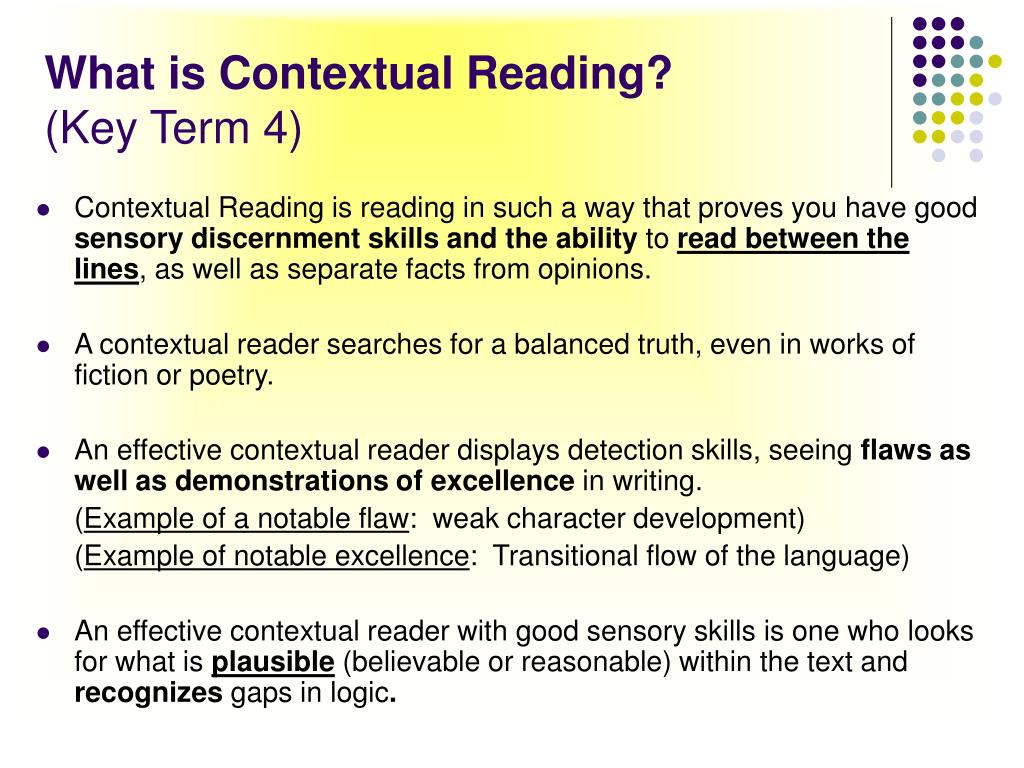 PPT Close Reading College Readers PowerPoint Presentation ID 2786345