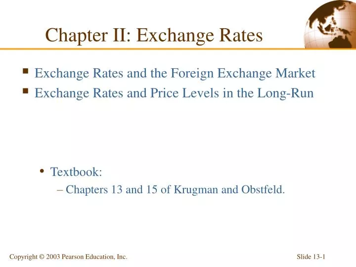 PPT - Chapter II: Exchange Rates PowerPoint Presentation, free download ...