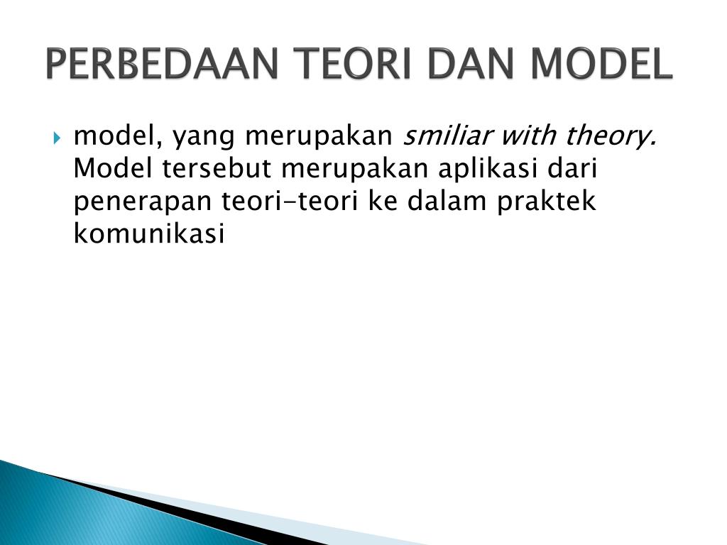 PPT - TEORI-TEORI KOMUNIKASI PowerPoint Presentation, free download ...