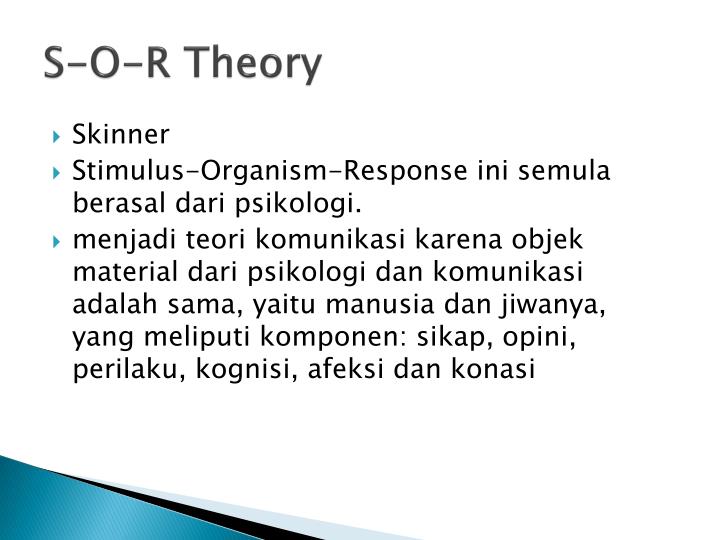 PPT - TEORI-TEORI KOMUNIKASI PowerPoint Presentation - ID:2786736