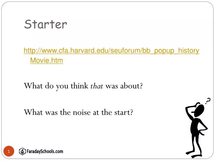 PPT - Starter PowerPoint Presentation, free download - ID:2786838