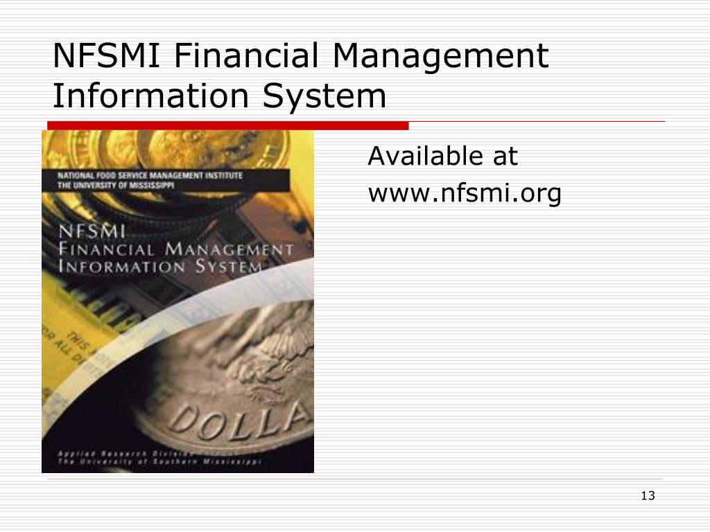 PPT - Financial Management: A Course for School Nutrition Directors (8 ...
