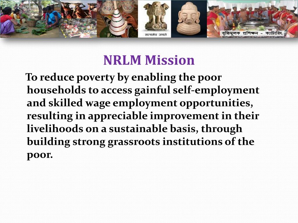 PPT - NATIONAL RURAL LIVELIHOODS MISSION NRLM PowerPoint Presentation ...