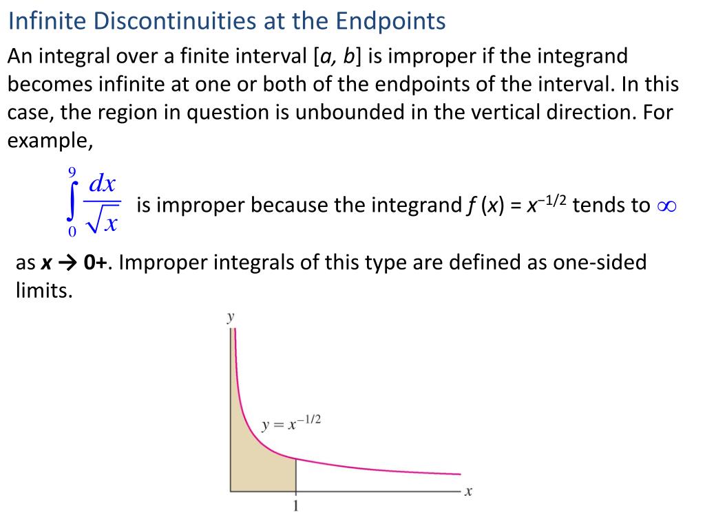 Ppt Improper Integrals Powerpoint Presentation Free Download Id