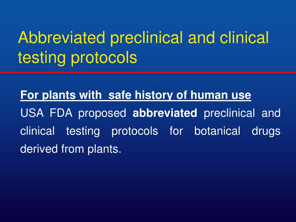 PPT - Product Development and Clinical Studies of Traditional Medicines ...