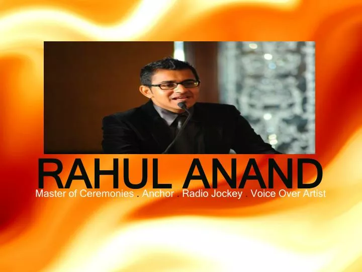 PPT - RAHUL ANAND PowerPoint Presentation, free download - ID:2789013