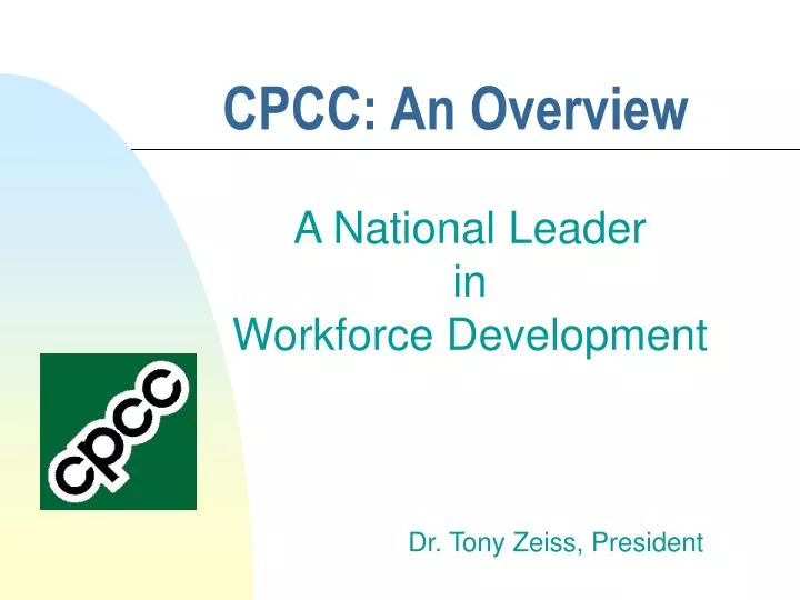 PPT - CPCC: An Overview PowerPoint Presentation, free download - ID:2789251