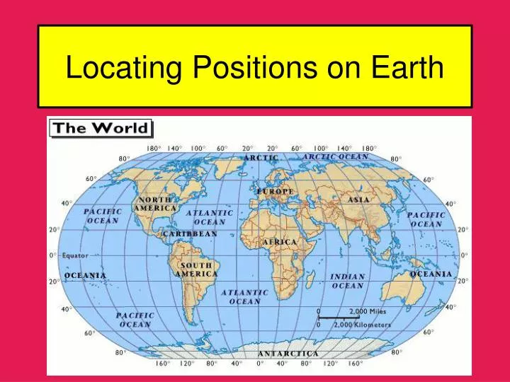 PPT - Locating Positions on Earth PowerPoint Presentation, free ...