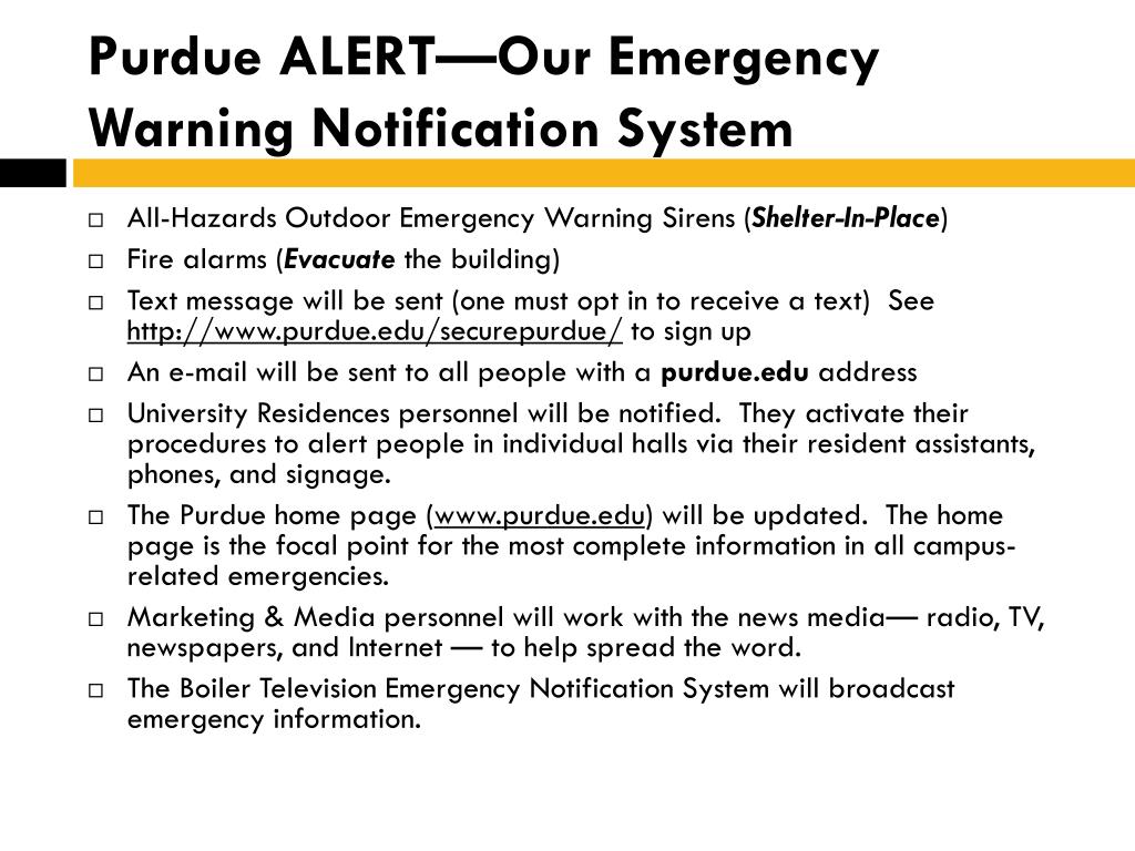 PPT - Campus Emergency Preparedness & Planning Office 205 South Martin ...