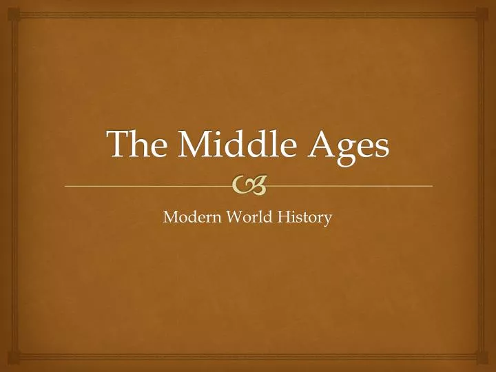 PPT - The Middle Ages PowerPoint Presentation, free download - ID:2790508