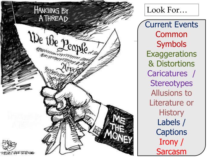 PPT - Common Elements of Political Cartoons… PowerPoint Presentation ...