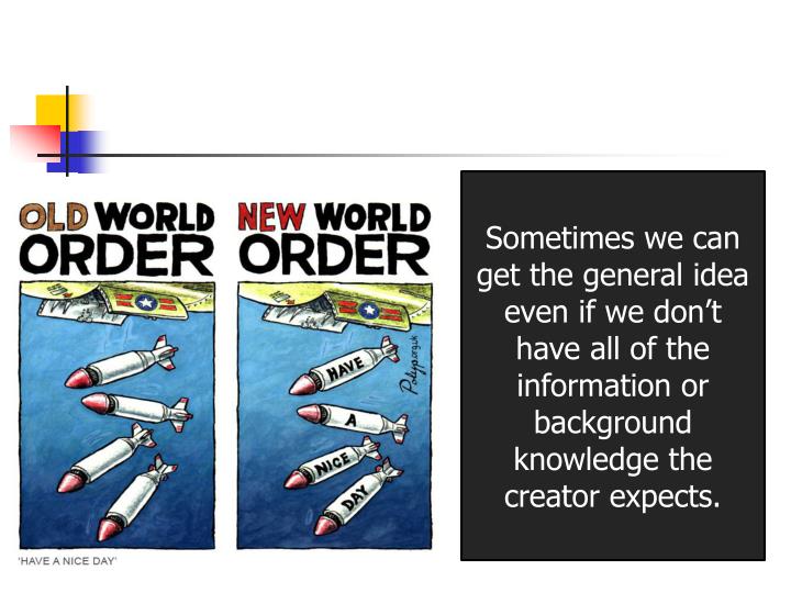 PPT - Common Elements of Political Cartoons… PowerPoint Presentation ...