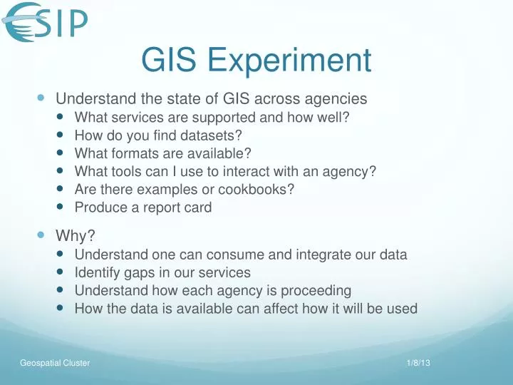 PPT - GIS Experiment PowerPoint Presentation, free download - ID:2791981