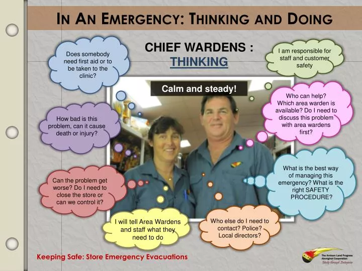 PPT - In An Emergency: Thinking and Doing PowerPoint Presentation, free ...
