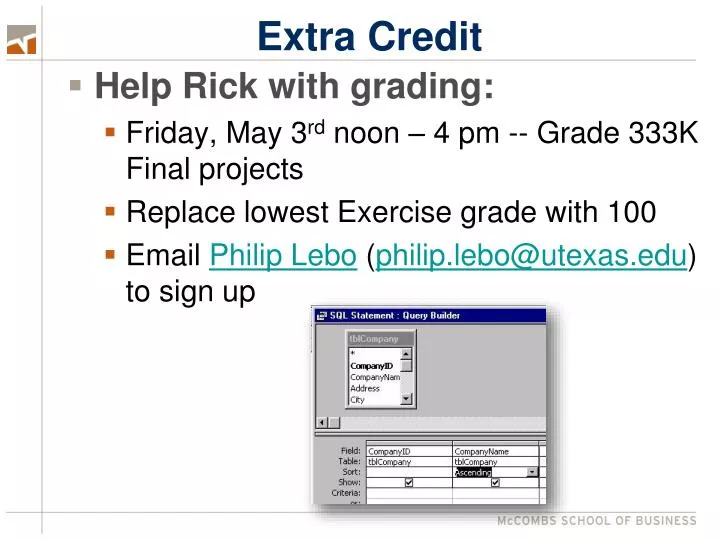 PPT - Extra Credit PowerPoint Presentation, free download - ID:2793059