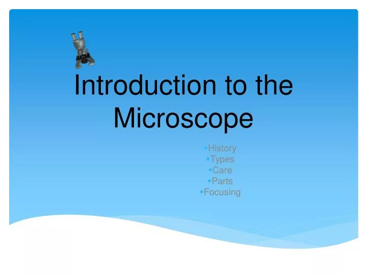 PPT - Introduction to the Microscope PowerPoint Presentation, free ...
