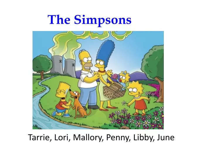 PPT - The Simpsons PowerPoint Presentation, free download - ID:2795000