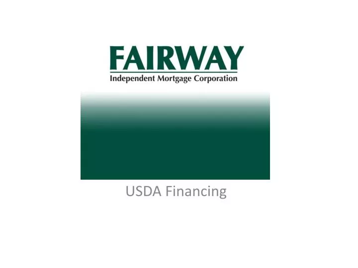 PPT - USDA PowerPoint Presentation, free download - ID:2795084